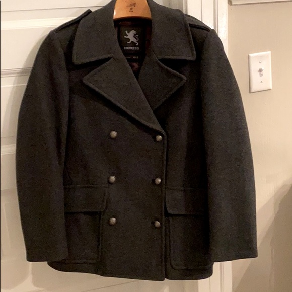 Express | Jackets & Coats | Heavy Wool Express Peacoat In Perfect ...